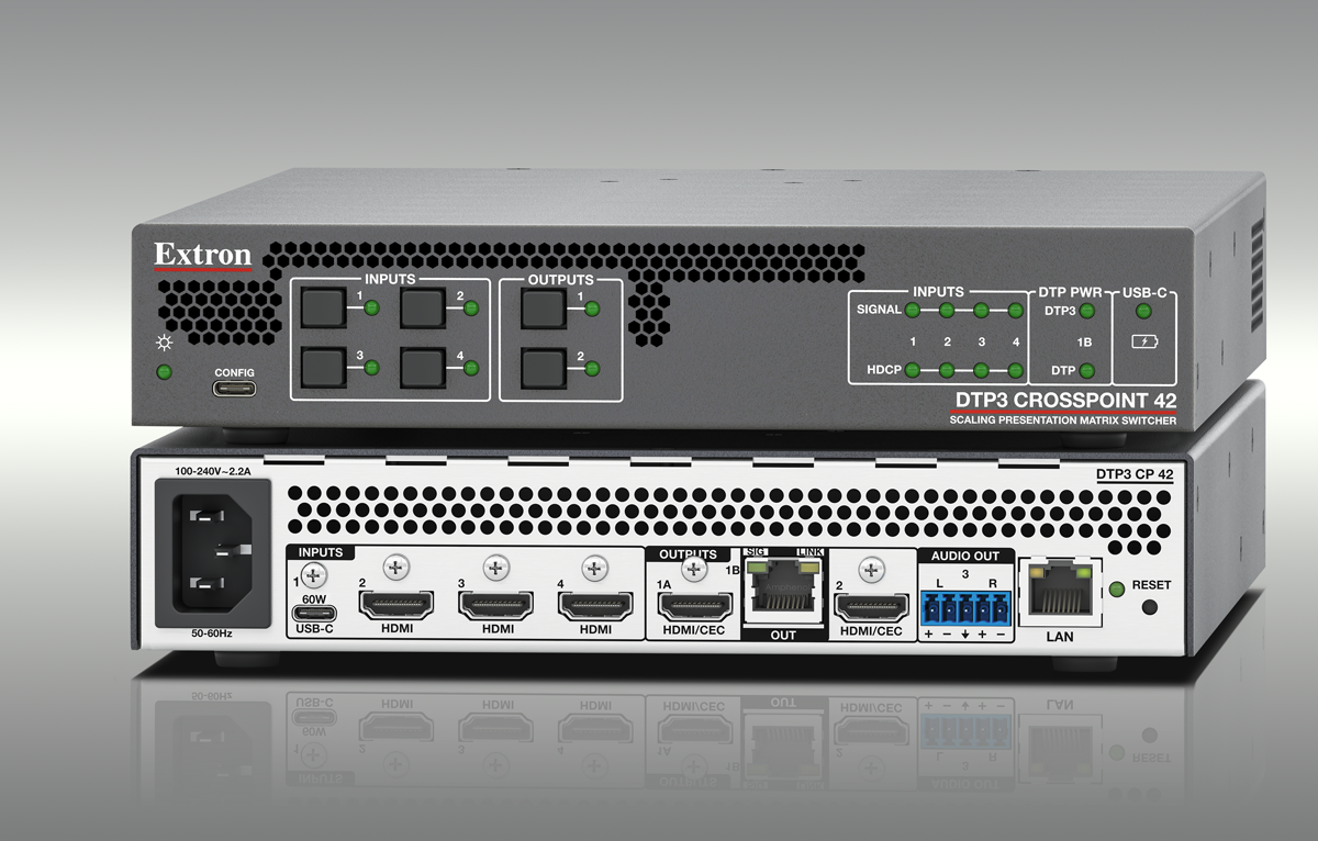 New DTP3 CrossPoint Brings High Performance to Modern Meeting Spaces ...