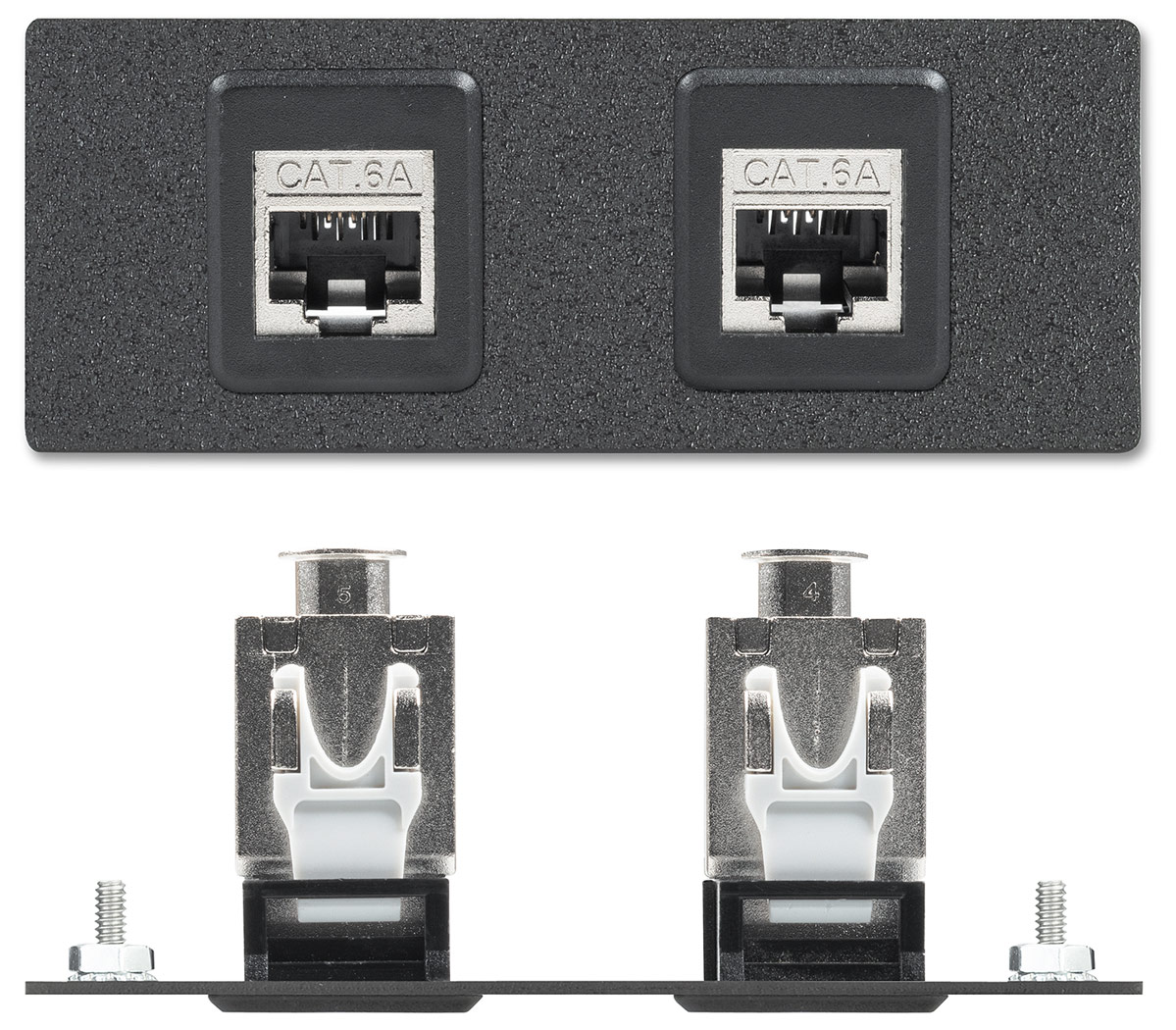 Two XTP DTP Punch Down Jacks - Architectural Connectivity | Extron