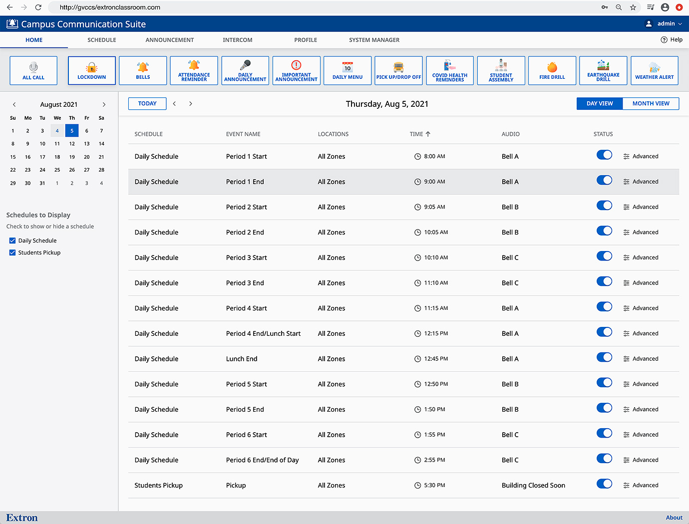 GlobalViewer Campus Communication Suite - Software | Extron