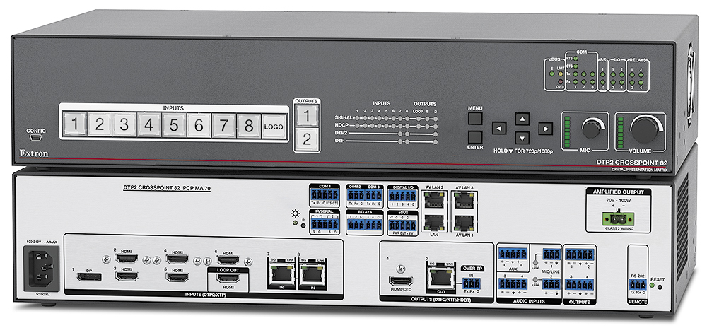 DTP2 CrossPoint 82 - DTP Systems | Extron