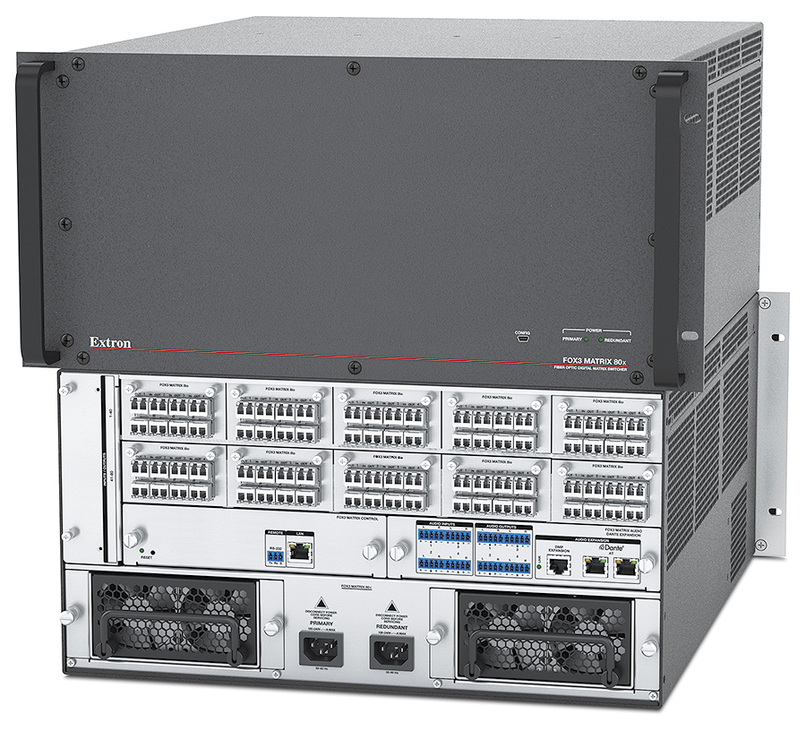 FOX3 Matrix 80x - Fiber Optics | Extron