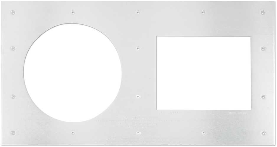 切り抜き用テンプレート - Architectural Connectivity | Extron