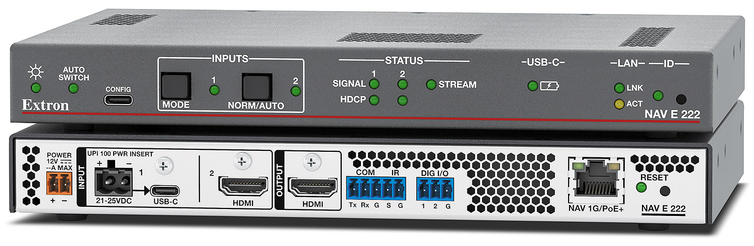 NAV E 222 - AV over IP – NAV Systems | Extron
