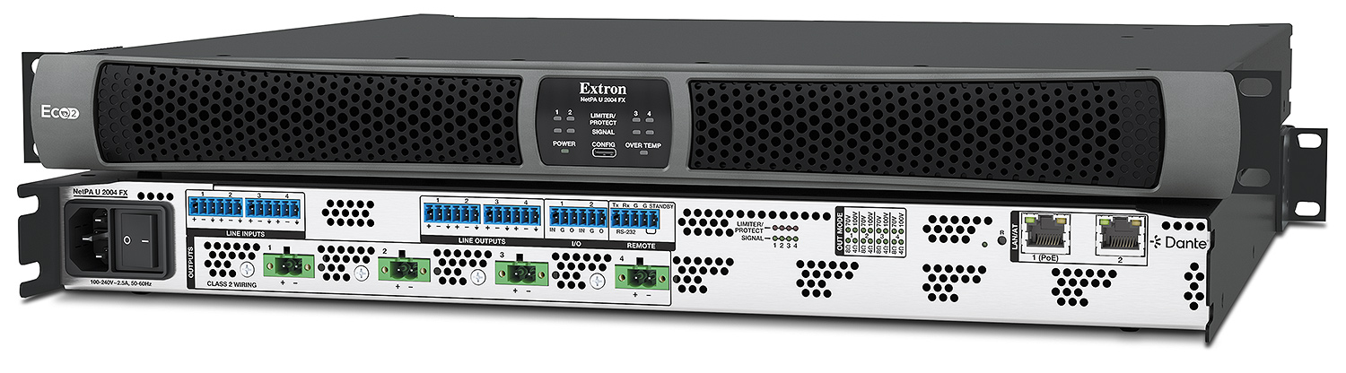 NetPA U 2004 FX - Power Amplifiers | Extron