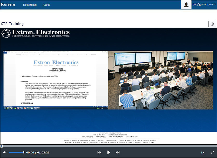 Streaming Content Manager - Digital Video Products | Extron