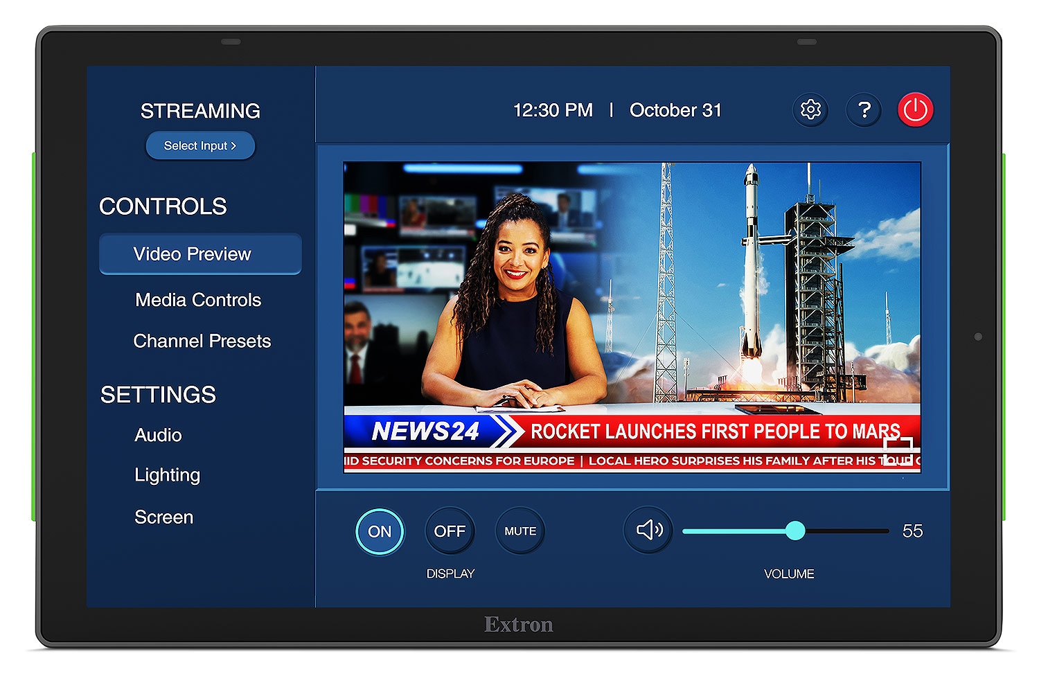 TLP Pro 1035M - TouchLink Pro Touchpanels | Extron