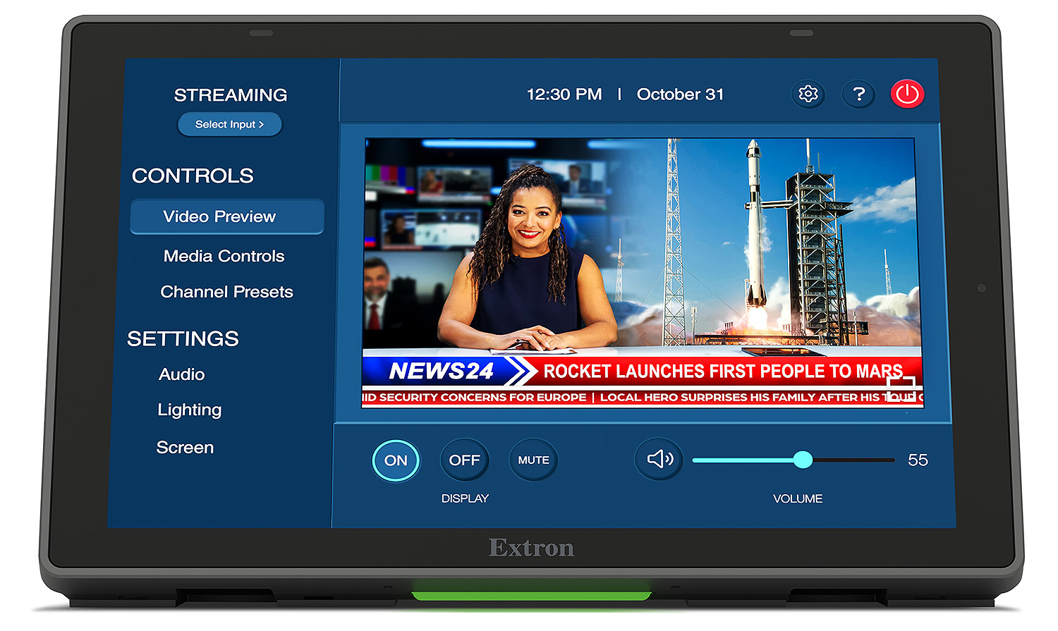 TLP Pro 835T - TouchLink Pro Touchpanels | Extron