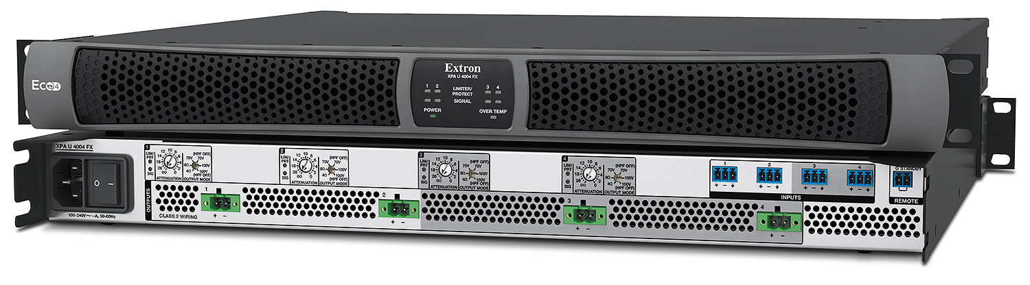 XPA U 4004 FX - Power Amplifiers | Extron