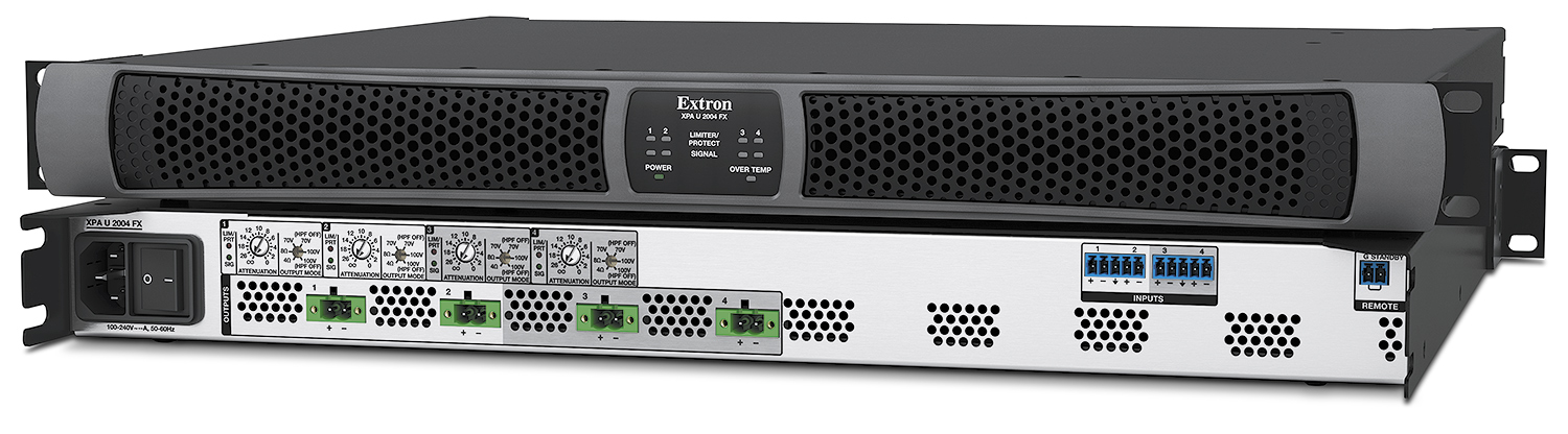 XPA U 2004 FX - Power Amplifiers | Extron