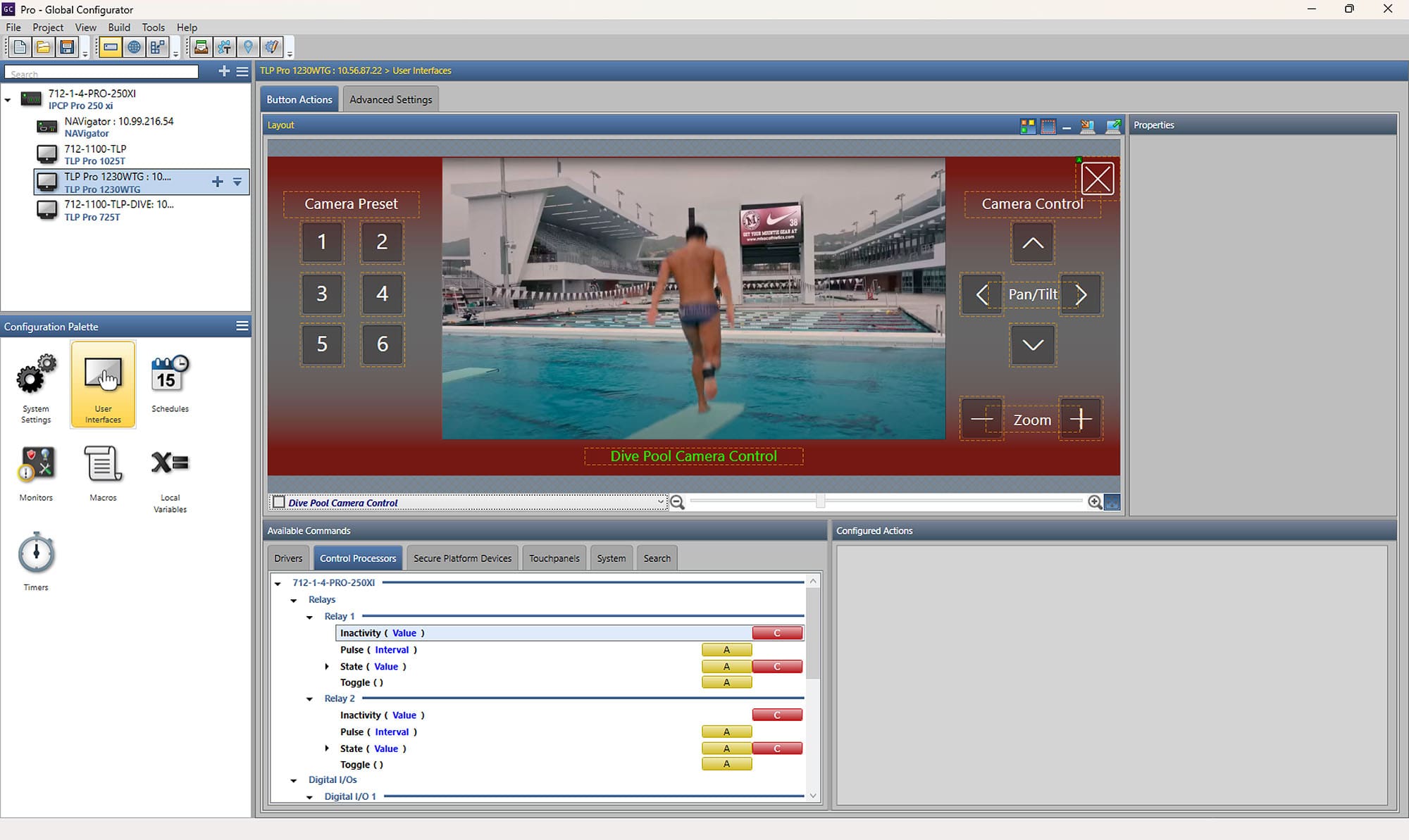 Das Extron NAV Pro AV über IP-System hebt den Sport- und Schwimmkomplex ...