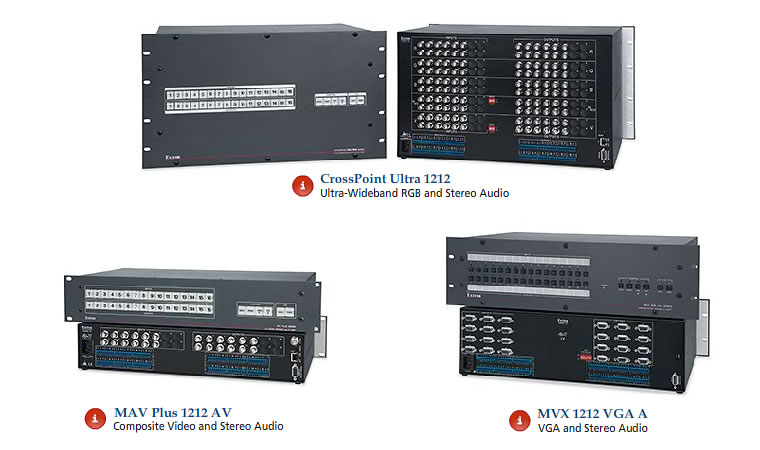 全新Extron 12x12矩阵切换器 | Extron