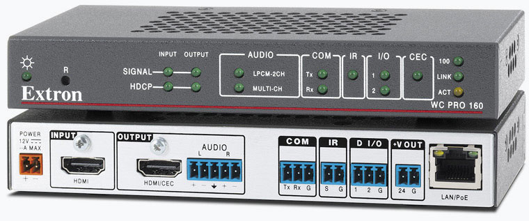 WC Pro 150 OCS y WC Pro 160 | Extron