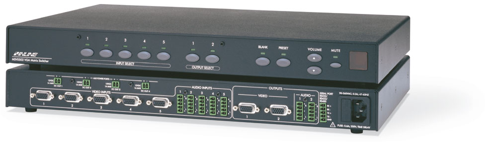 MSV0502 - Matrix Switchers | Extron