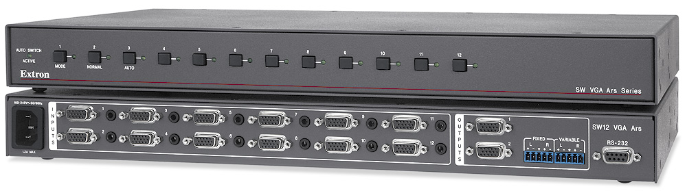 SW VGA Ars Series - Switchers | Extron
