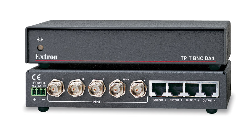 TP T BNC DA4 - Twisted Pair | Extron
