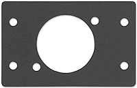Blank Plate with One Neutrik Opening - Architectural Connectivity | Extron
